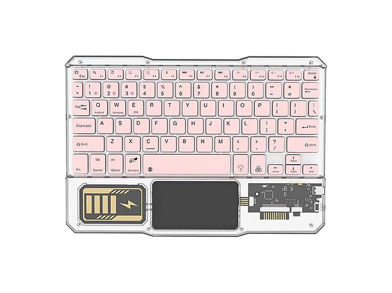 DARMLINK Bluetooth,Drahtlos mit RGB,Touchpad, Tablet Tastatur | MediaMarkt