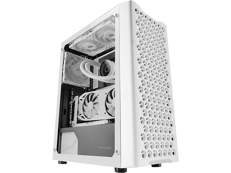 Chasis PC | MCIPROW MARS GAMING, Blanco | MediaMarkt