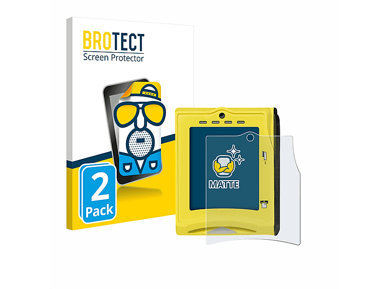 BROTECT 2x matte entspiegelte Schutzfolie (für Nayax VPOS TOUCH ...