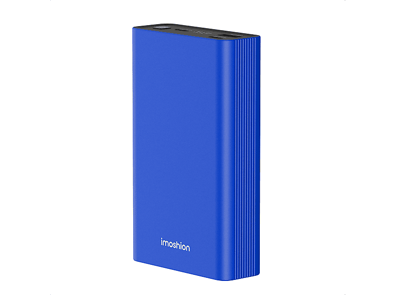 IMOSHION Mini Powerbank 20.000 mAh | Powerbank Blauw 20000 mAh | MediaMarkt