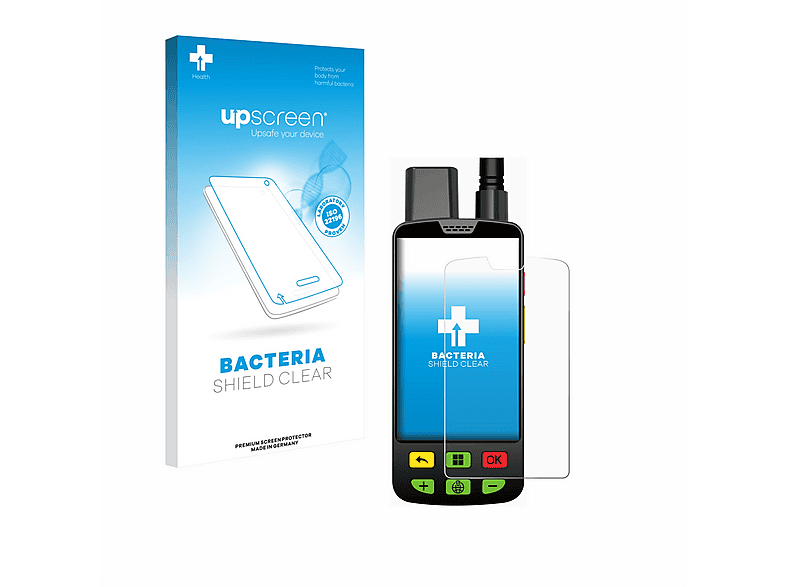 UPSCREEN antibakteriell klare Schutzfolie (für Aduro Locit GPS ...