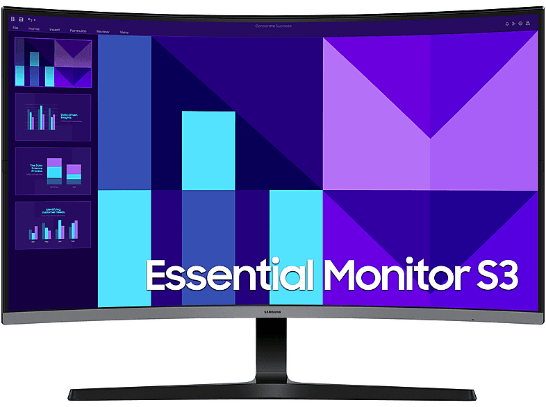SAMSUNG Essential Monitor S3 9GD | 32 inch - 1920 x 1080 pixels (Full ...