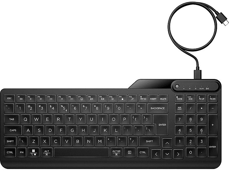 Tastiera HP 400 Backlit Wired Keyboard | MediaWorld.it