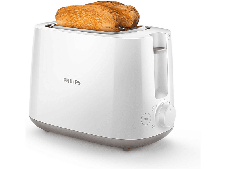 PHILIPS HD2581/00 Broodrooster Wit | MediaMarkt