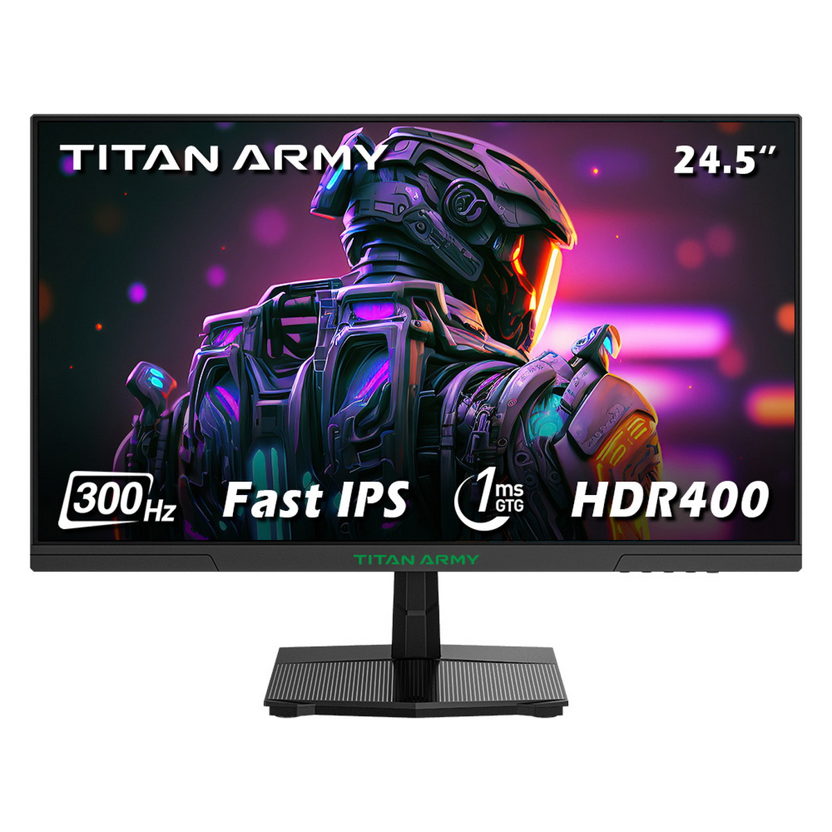 Gaming Monitor TITAN ARMY P2510HS czarny | MediaMarkt