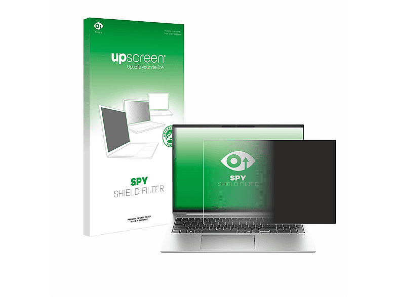 UPSCREEN Anti-Spy Sichtschutzfolie Blickschutzfilter (für HP EliteBook ...
