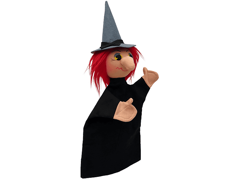 PINTADO & LACADO Schwarze Hexe Handpuppe | MediaMarkt