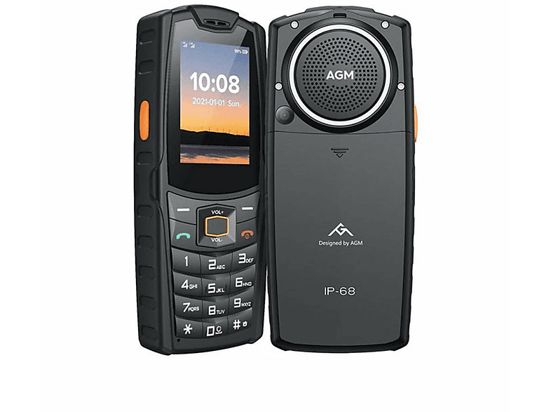 AGM AGM M6 EU001B Featurephone, Schwarz | MediaMarkt