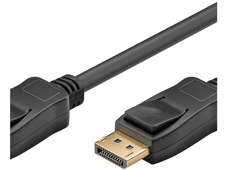 GOOBAY 74777 DisplayPort-Kabel, Schwarz | MediaMarkt