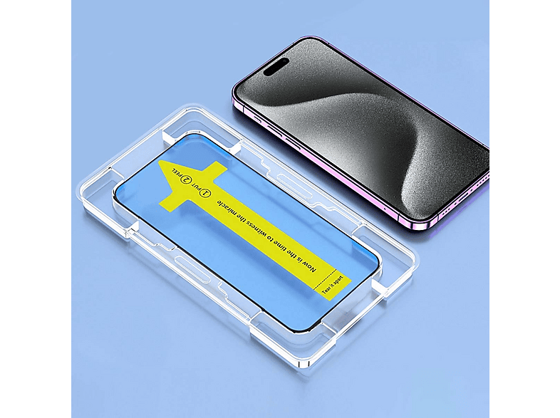 WIGENTO Staubdichte Antistatische Hart Glas Schutz Folie Schutzglas(für ...