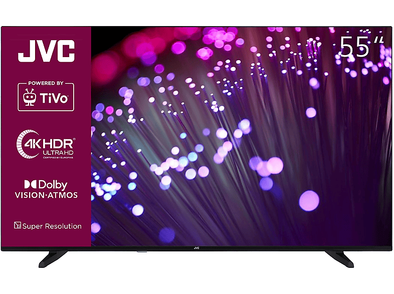 JVC LT-55VU3455 LED TV (Flat, 55 Zoll / 139,70 cm, UHD 4K, SMART TV) | MediaMarkt
