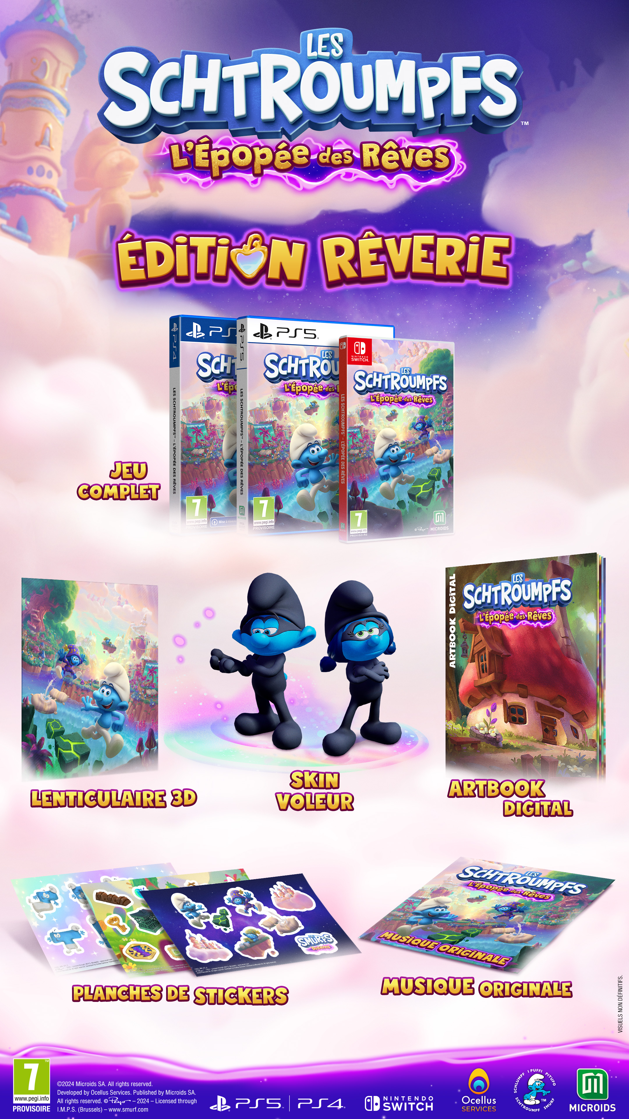 MINDSCAPE De Smurfen: Dreams | Reverie Edition (Nintendo Switch ...