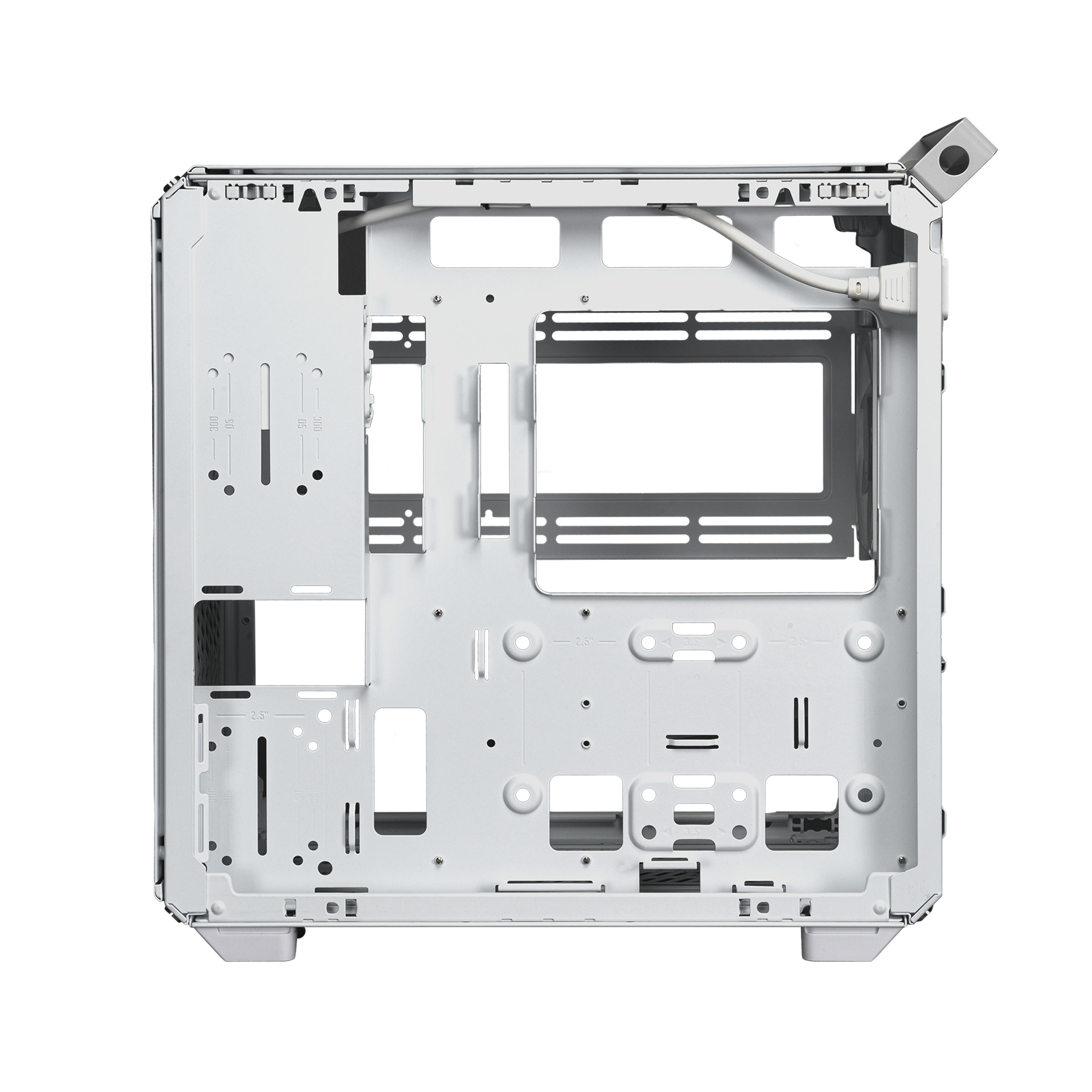 COOLER MASTER MASTER QUBE 500 WHITE PC Gehäuse, Schwarz | MediaMarkt