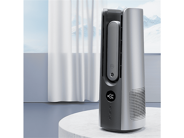 SYNTEK Kompakter USB Praktisch einfach zu bedienen Ventilator Schwarz ...