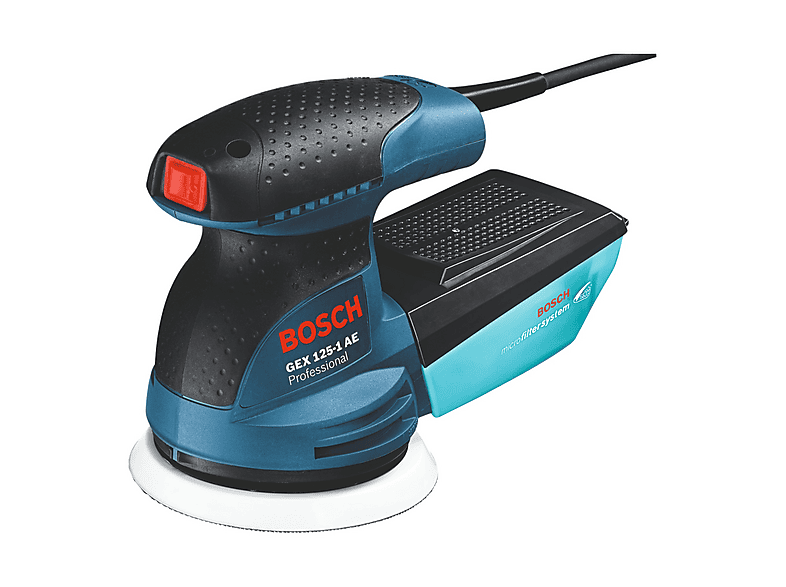 Szlifierka BOSCH GEX 125-1 AE Professional Czarny, Niebieski, Czerwony ...