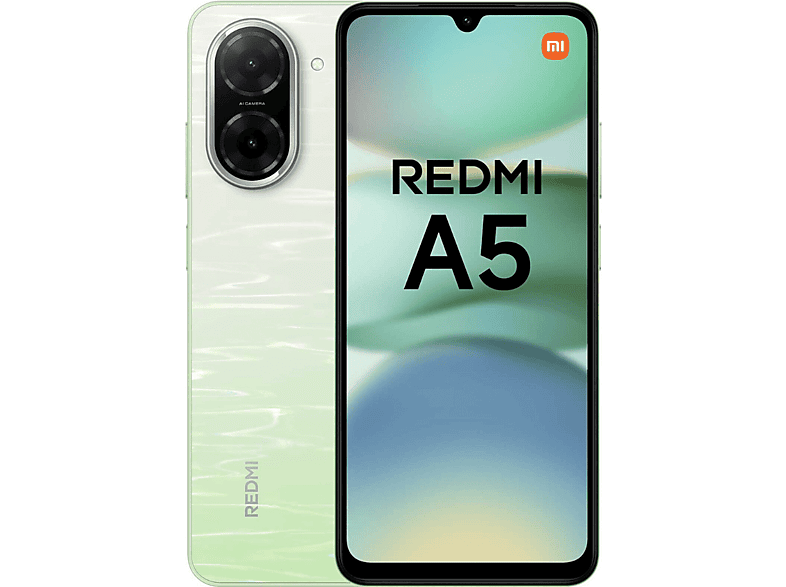 Móvil | XIAOMI Redmi A5, Verde, 128 GB, 4 GB RAM, 6,88 ", HD+, Unisoc ...