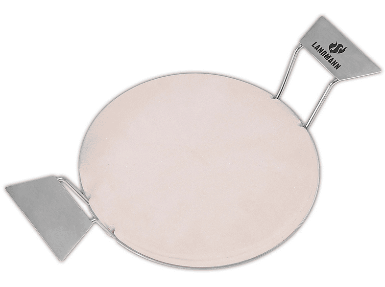 LANDMANN Pizzastein 15915 Set 3-tlg. braun Pizzastein-Set, Beige ...