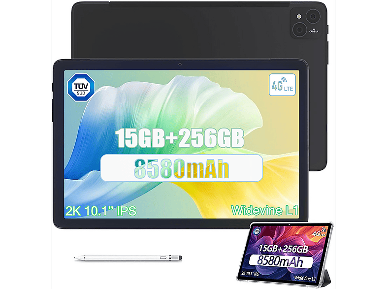 DOOGEE T10 Pro, 256 GB, Negro, 10,1 " Full-HD+, 8 GB RAM, Unisoc T606 ...