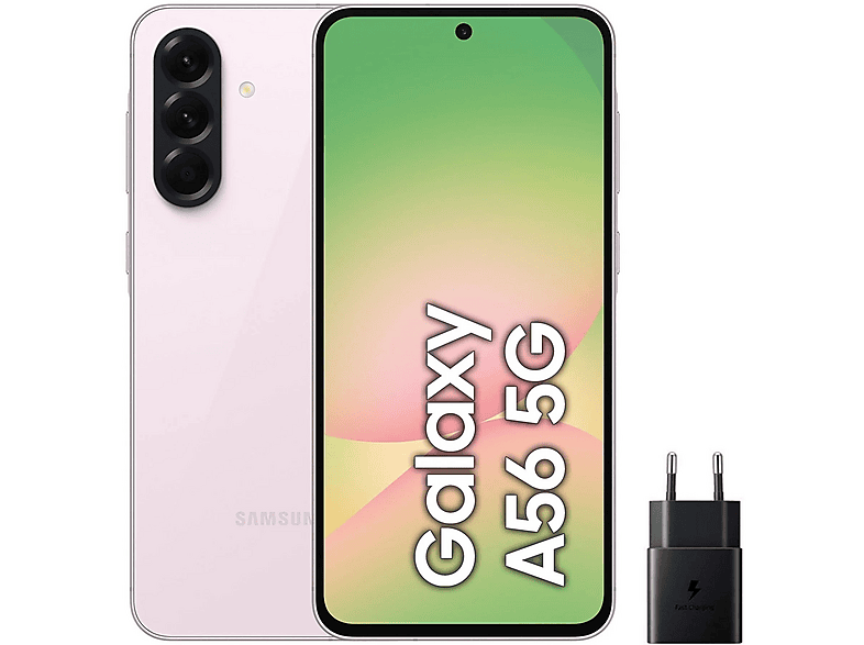 SAMSUNG A56, Rosa, Móvil, 256 GB, 8 GB RAM, 6,7 ", Exynos 1580, 5000 ...