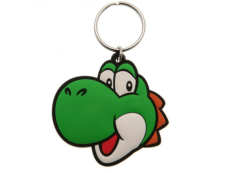 Super Mario Gummi-Schlüsselanhänger Yoshi 6 cm | MediaMarkt