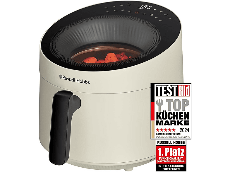 RUSSELL HOBBS Airfryer Satisfry Panoramic 27421-56 Heißluftfritteuse ...