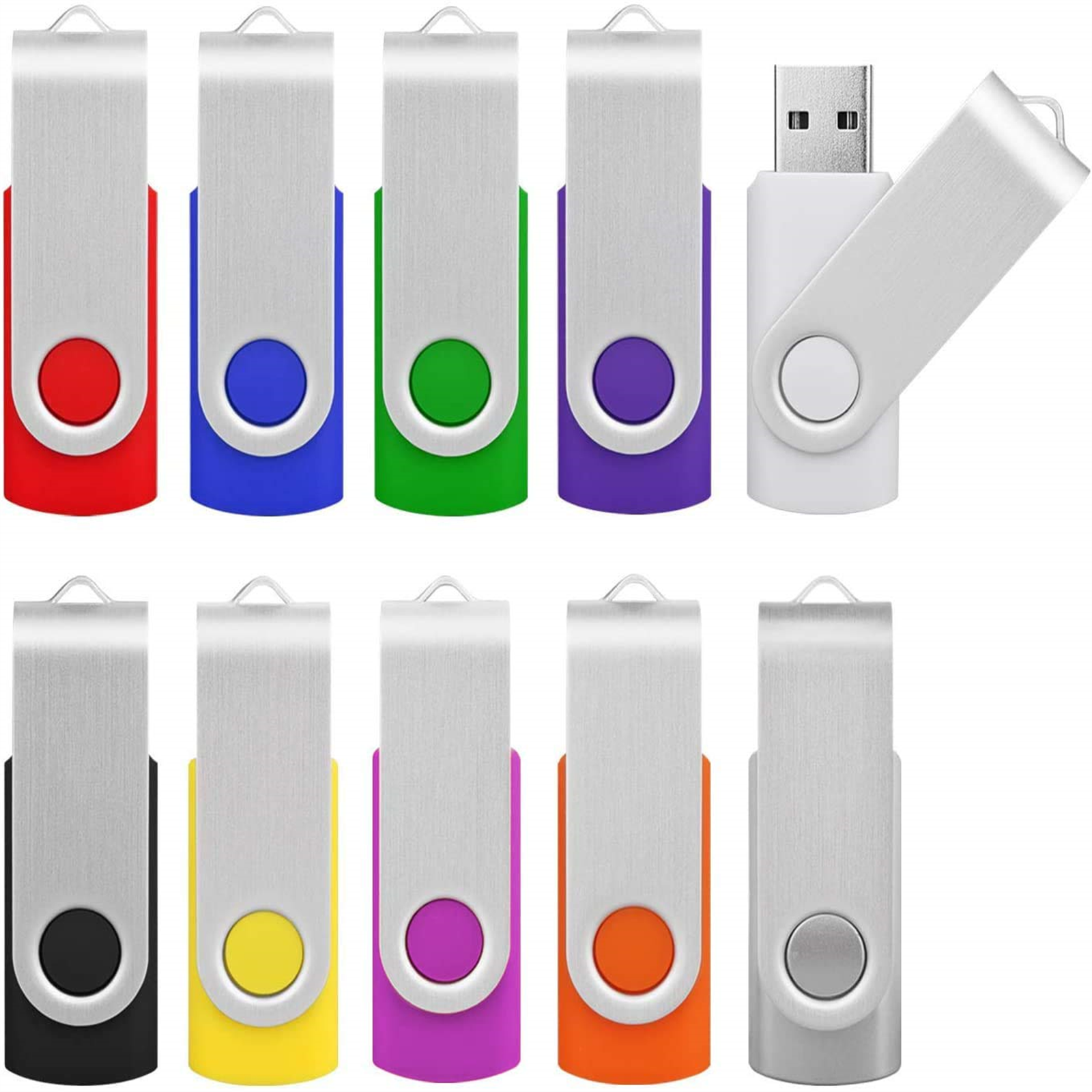 QTTVBTNA 10er-Pack, Flash USB STICK (Multicolor, 16 GB) | MediaMarkt