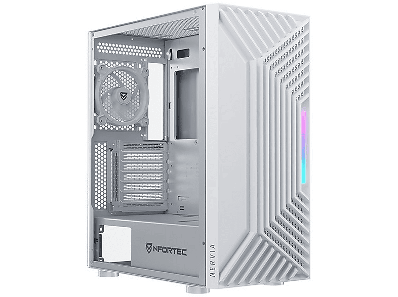 Chasis PC | Nervia White NFORTEC, Blanco | MediaMarkt