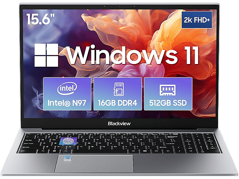 Portátil | BLACKVIEW AceBook 8, 15,6 " Full-HD, Intel Alder Lake N97 ...