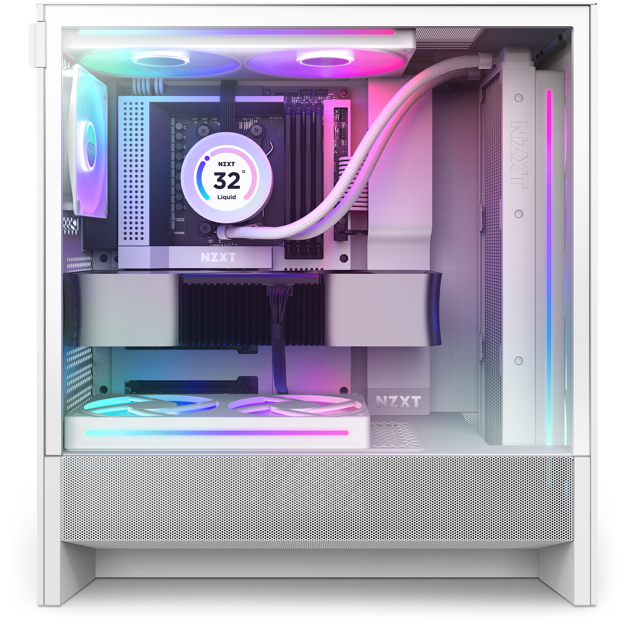 NZXT H5 Flow RGB PC-behuizing | MediaMarkt