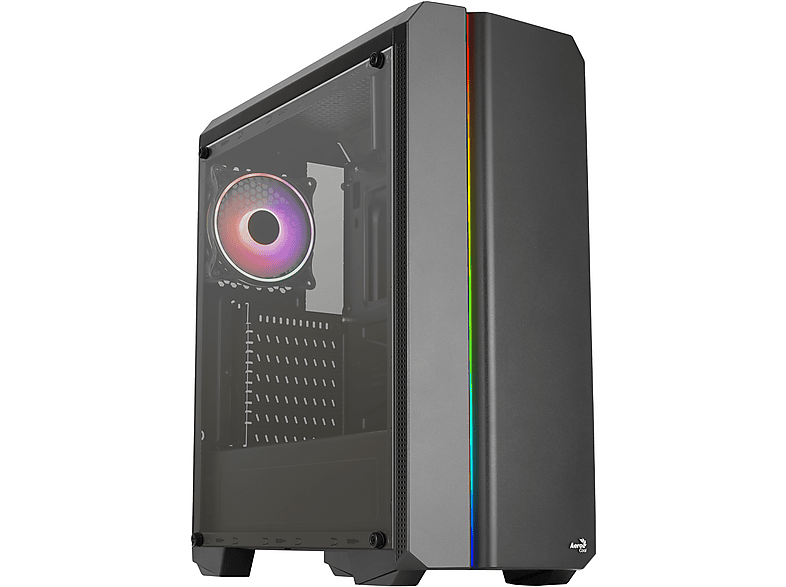 Carcasa PC | GENESISV2BK AEROCOOL, Negro | MediaMarkt