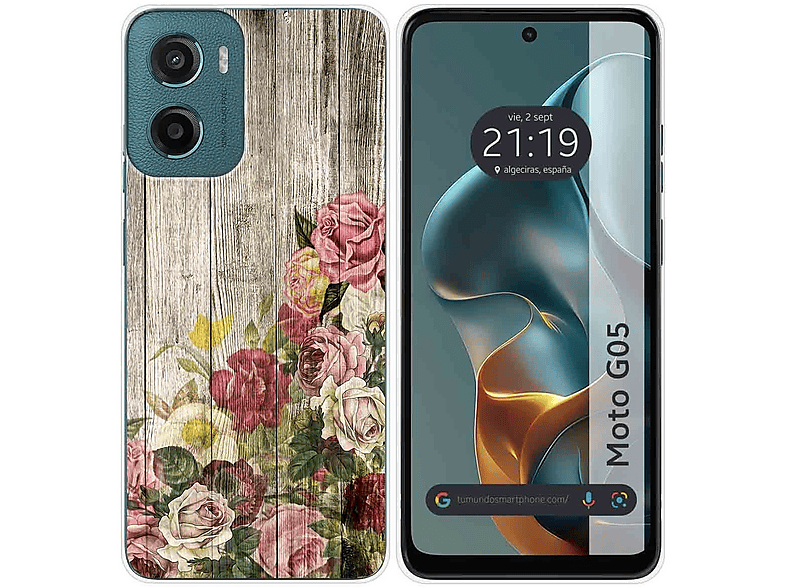 Funda móvil | TUMUNDOSMARTPHONE Moto G05 / E15, Compatible con Motorola ...