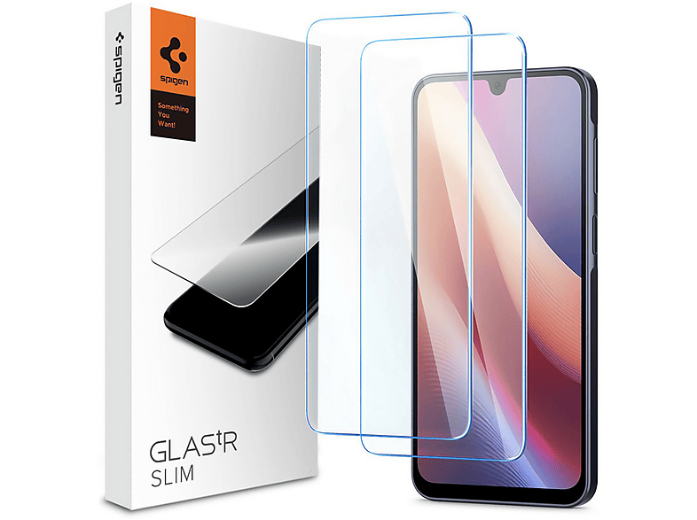 SPIGEN GLAS.tR Slim Folie i szkła ochronne voor Samsung Transparant ...