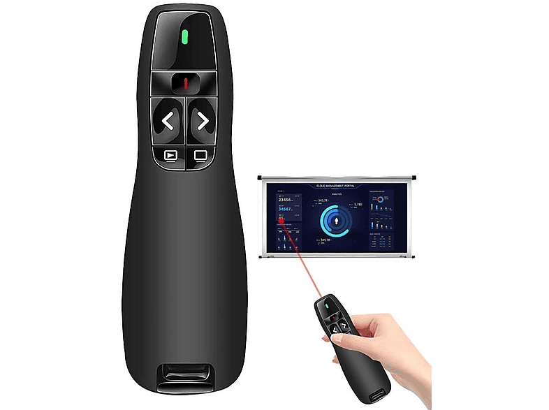 CRRYNUO Präsentations-Laserpointer-Klicker Presenter | MediaMarkt