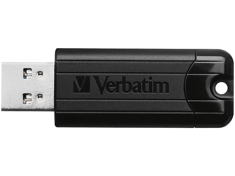 VERBATIM 49317 USB 3.0 DRIVE 32GB PINSTRIPE SCHWARZ, Micro-SD USB Stick ...