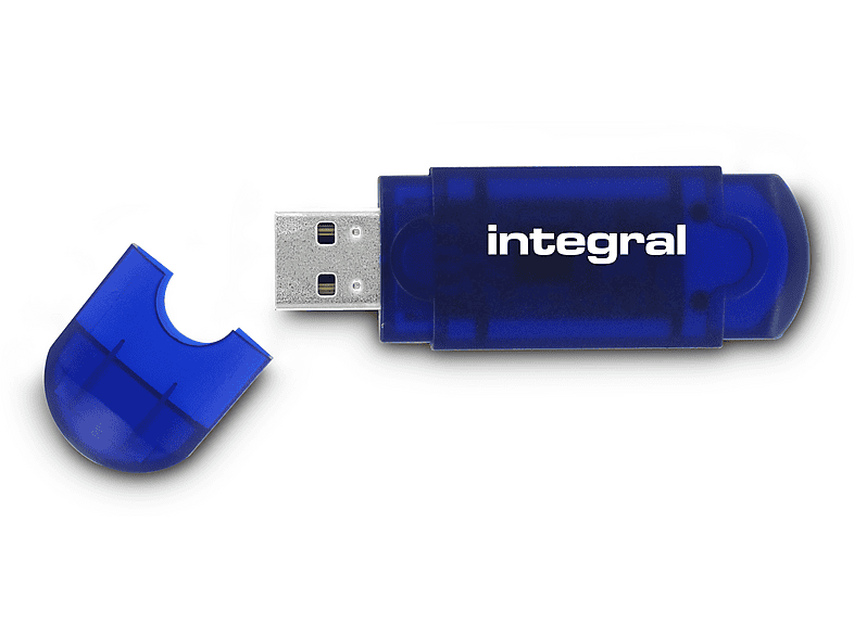 Pamięć USB INTEGRAL 64GB USB2.0 DRIVE EVO BLUE INTEGRAL Niebieski ...