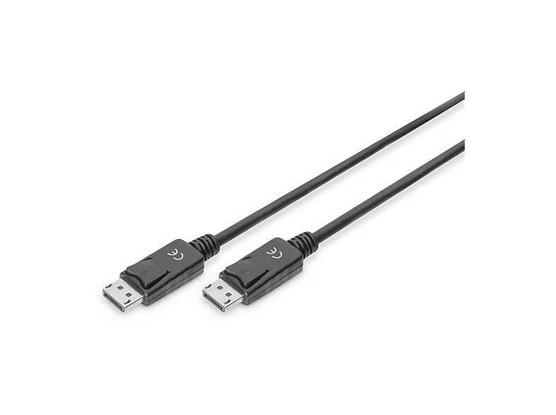 DIGITUS Câble de connexion DisplayPort 5m Câble DisplayPort, noir ...