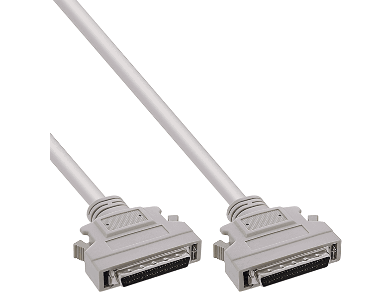 INLINE InLine® SCSI II Kabel, 50pol Mini Sub-D Stecker / Stecker, 2m ...