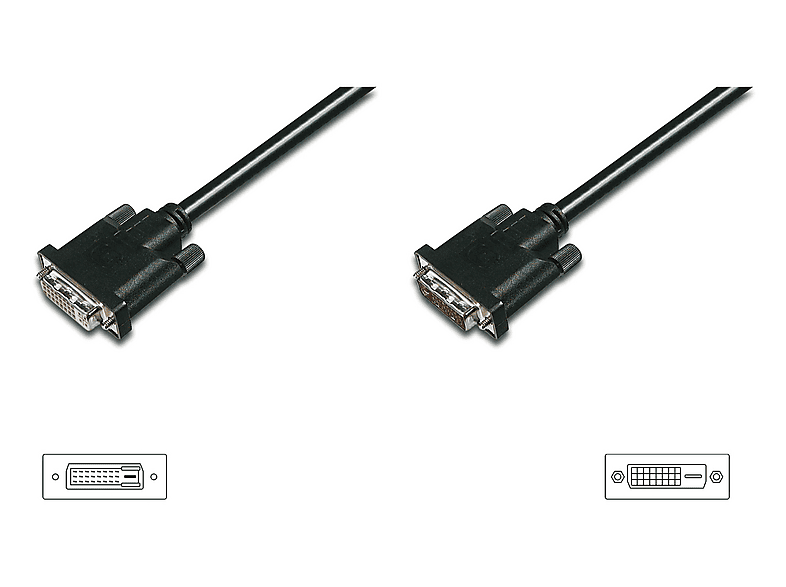 Cables DVI | DIGITUS AK-320202-030-S | MediaMarkt