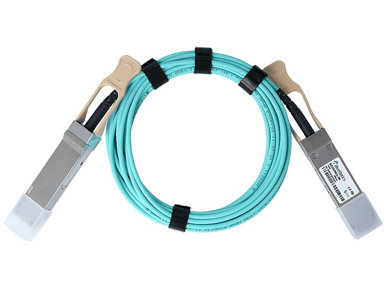 Cables de fibra óptica e InfiniBand | BLUEOPTICS 100G-QSFP-QSFP-AOC-0101-BO | MediaMarkt