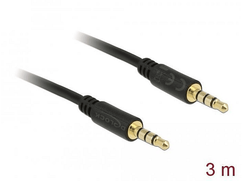 Cables de audio | DELOCK 3.5mm - 3.5mm, 3m | MediaMarkt