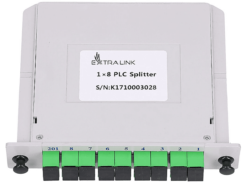 CAVO SPLITTER / COMBINATORE EXTRALINK 1:8 PLC SPLITTER SC/APC SLOT TYPE ...