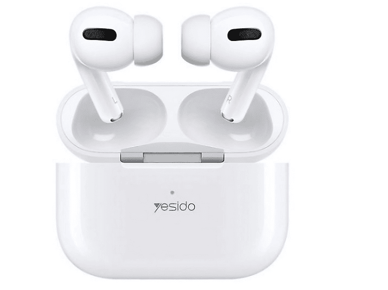 YESIDO JB23 TWS BT, In-ear Bluetooth Kopfhörer Bluetooth Weiß | MediaMarkt