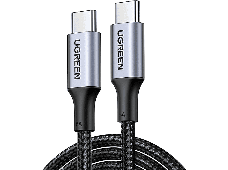 UGREEN USB-C to USB-C Alu Case with Braid 3m USB Kabel | MediaMarkt