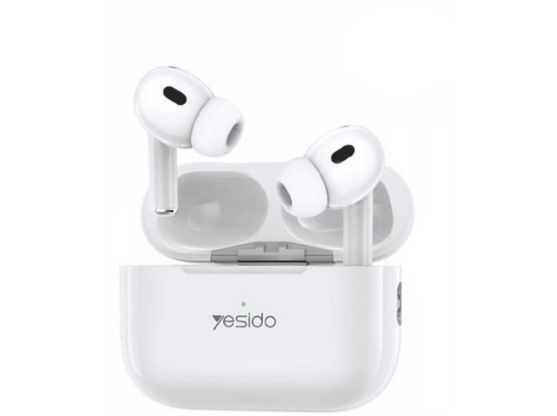 YESIDO BT16 TWS BT Kopfhörer, In-ear Bluetooth Kopfhörer Bluetooth Weiß | SATURN