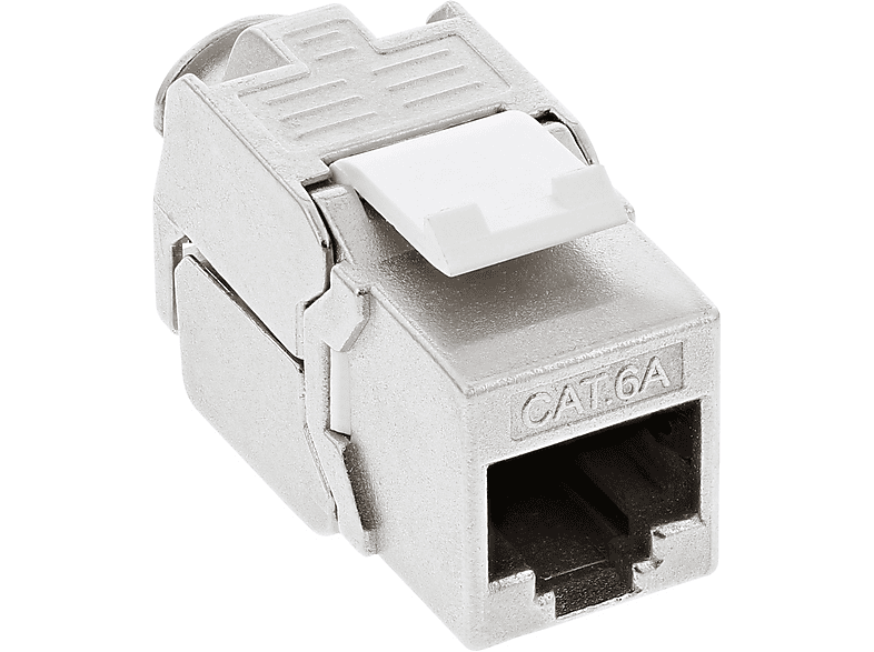 INLINE InLine® Keystone RJ45 Buchse / LSA Einsatz, SNAP-In, Cat.6a ...