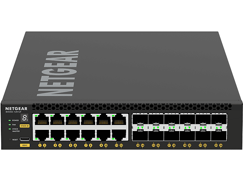 NETGEAR XSM4324-100NES Professionell 12 | MediaMarkt