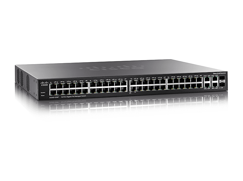 CISCO Small Business SG300-52MP | Switch - L3 - managed - 50 x 10/100 ...