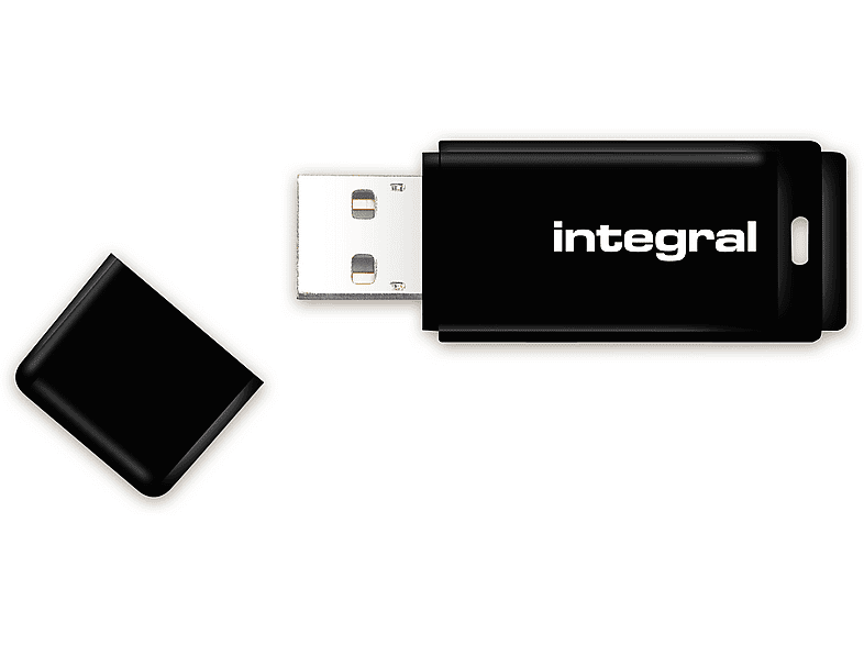 INTEGRAL 64GB USB2.0 DRIVE BLACK INTEGRAL USB 2.0 64 GB USB-stick ...