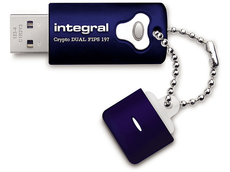 PEN DRIVE INTEGRAL 4GB Crypto Dual FIPS 197 Encrypted USB 3.0 ...