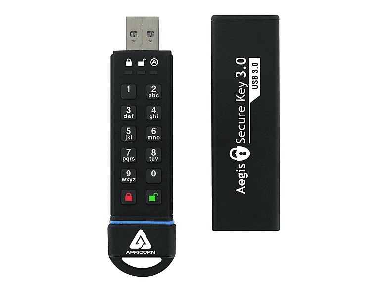 APRICORN Aegis Secure Key 3.0 USB 3.0 240 GB USB-stick | MediaMarkt